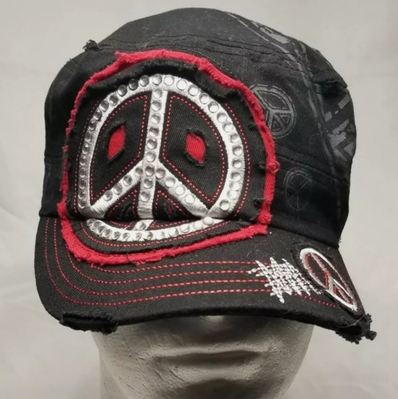 Rainbow | Accessories | Rainbow High Quality Cap With Peace Sign | Poshmark
